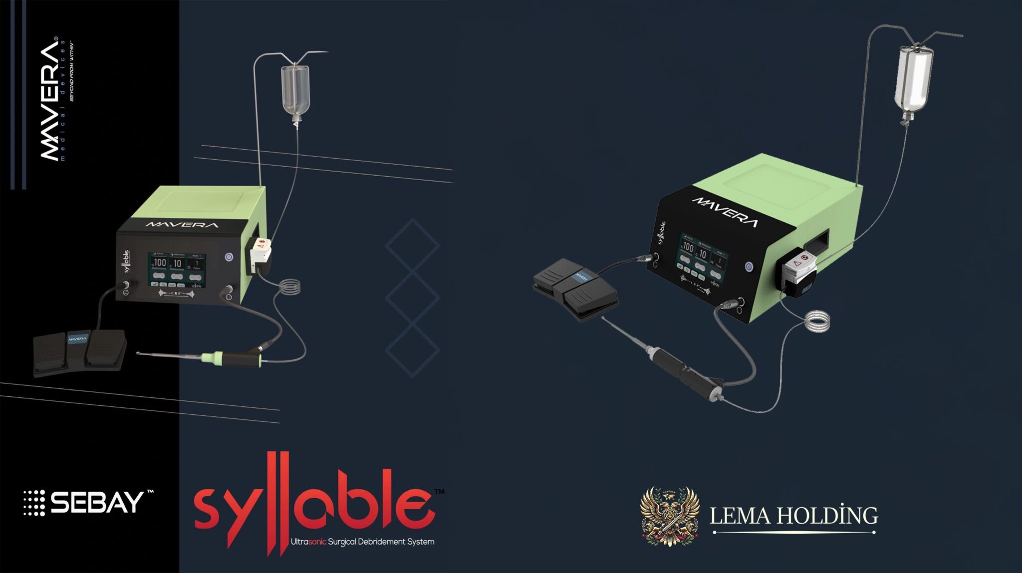 Syllable™ Ultrasonic Surgical Debridement System - Lema Holding